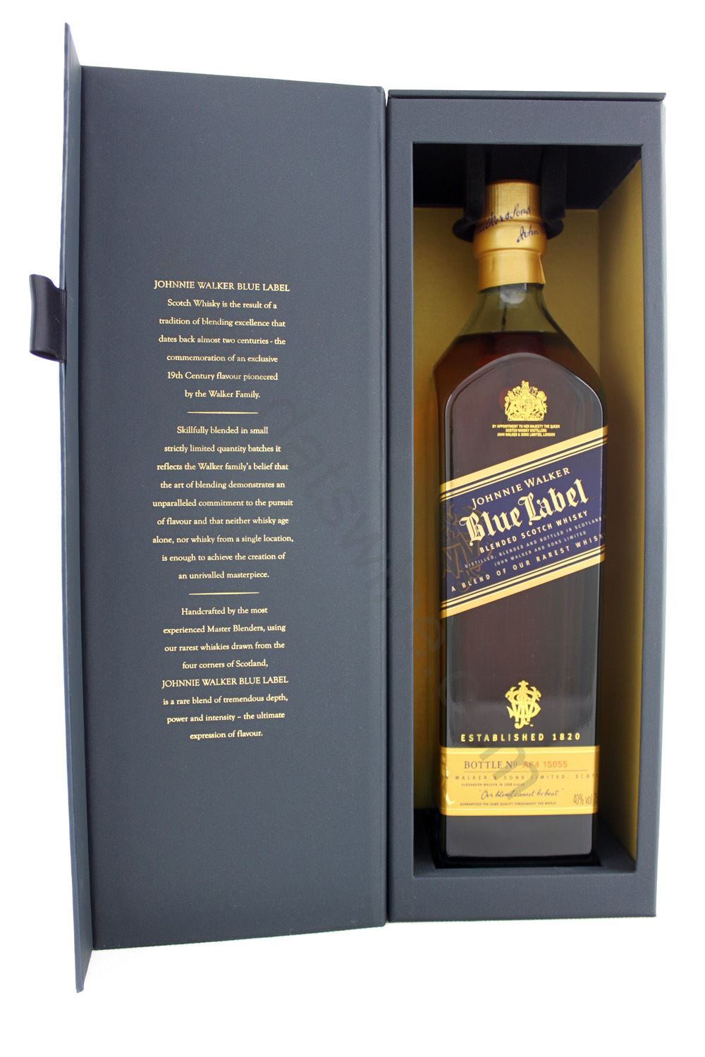DAT'S WINE 酒軒. Johnnie Walker Blue Label Tiffany Bottle 藍牌 (75cl)